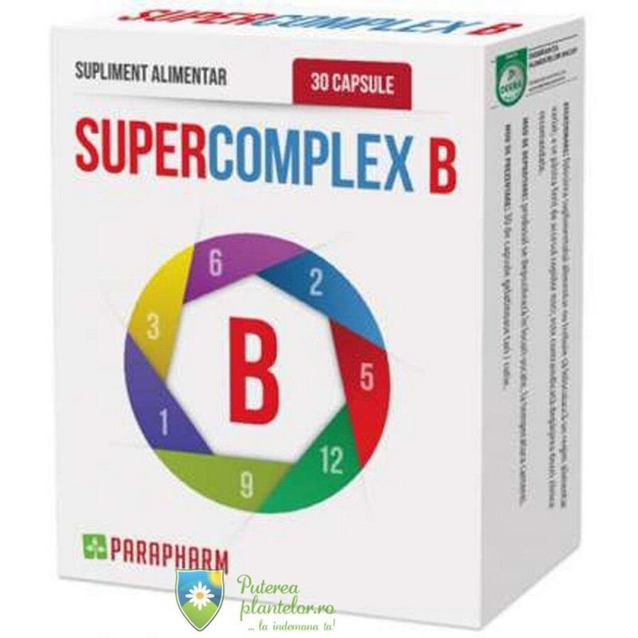 Super Complex B 30 capsule - eMAG.ro
