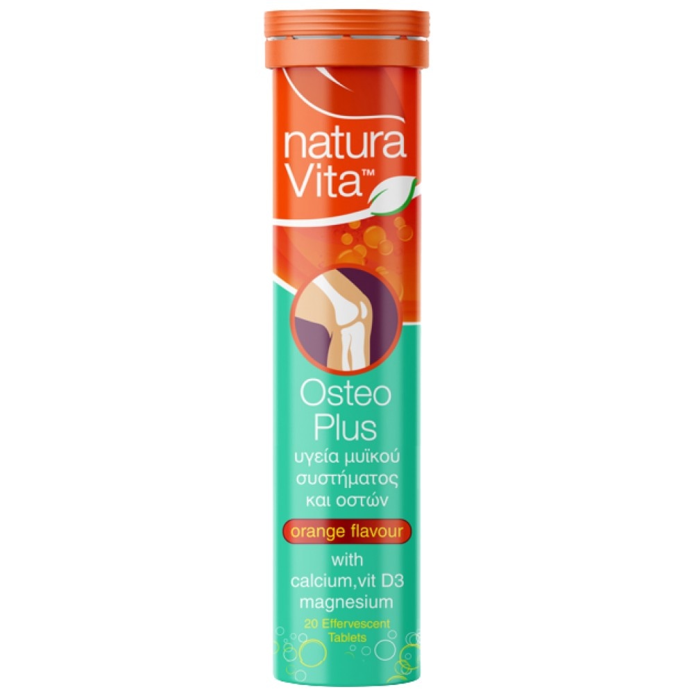 Supliment alimentar Natura Vita Osteo plus Calciu si Magneziu ...