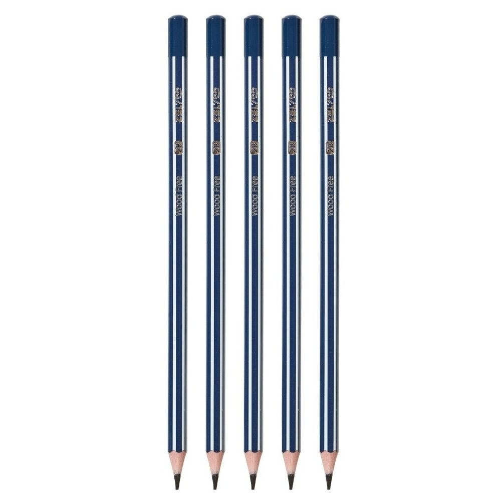 Blue Hexagonal Barrel Pencil – Eco-Friendly, Premium, Safe & Ergonomic ...