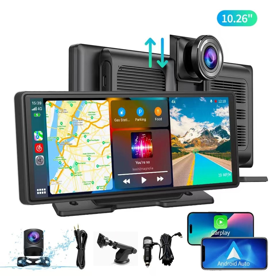 Navigatie Auto Universala 4k Display touchscreen de 10.26 inch ...