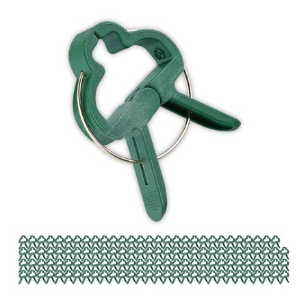 Set 120 cleme mari pentru plante, Relaxdays - eMAG.ro