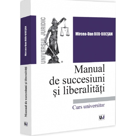 Manual de succesiuni si liberalitati, Mircea Dan Bob Bocsan - eMAG.ro