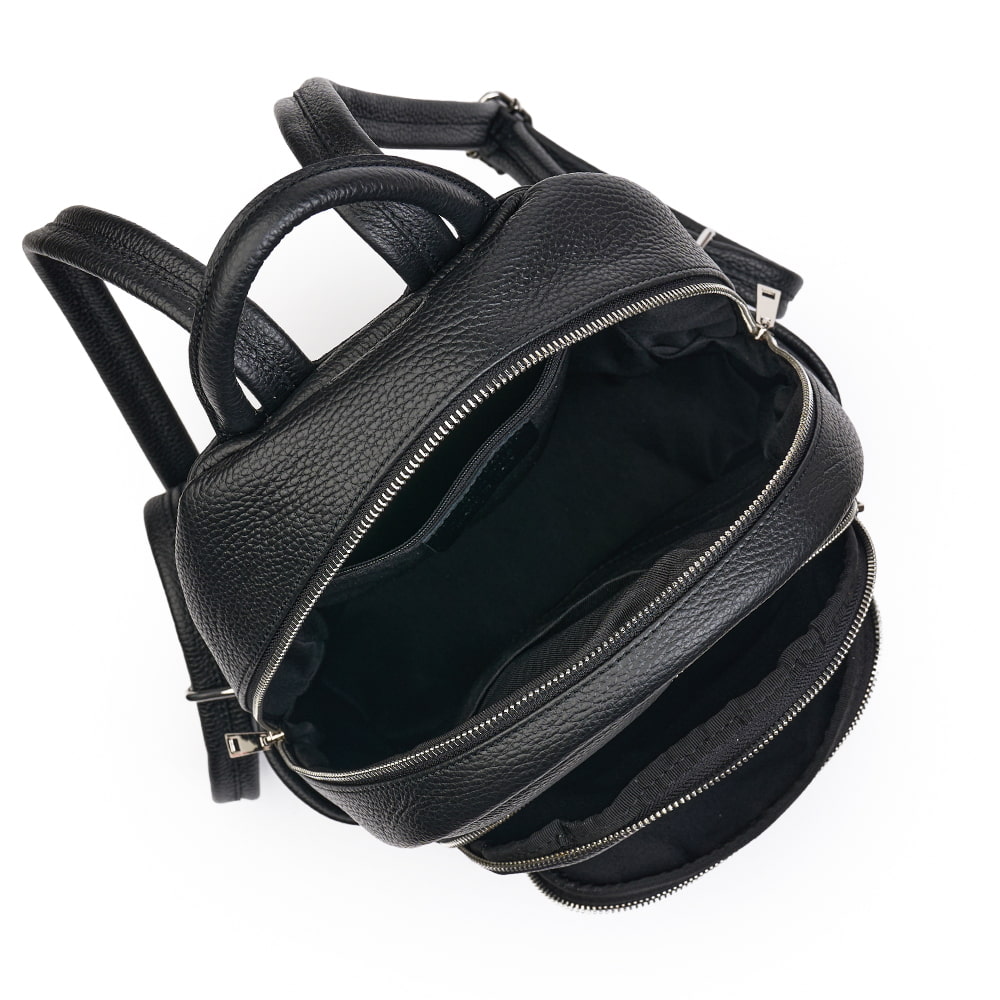 Rucsac din piele naturala Alghero negru - eMAG.ro
