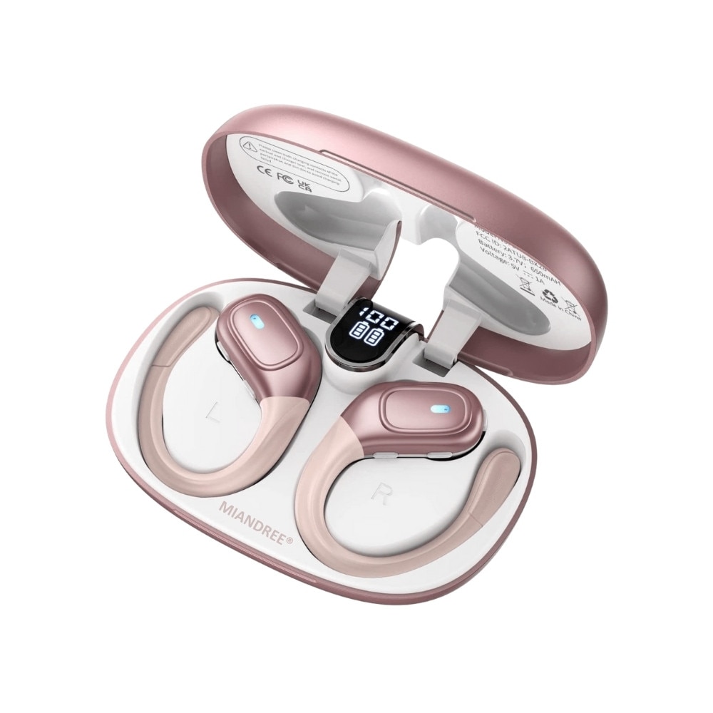Casti Wireless Sport, MIANDREE® ActiveBuds, True Wireless, Bluetooth 5. ...