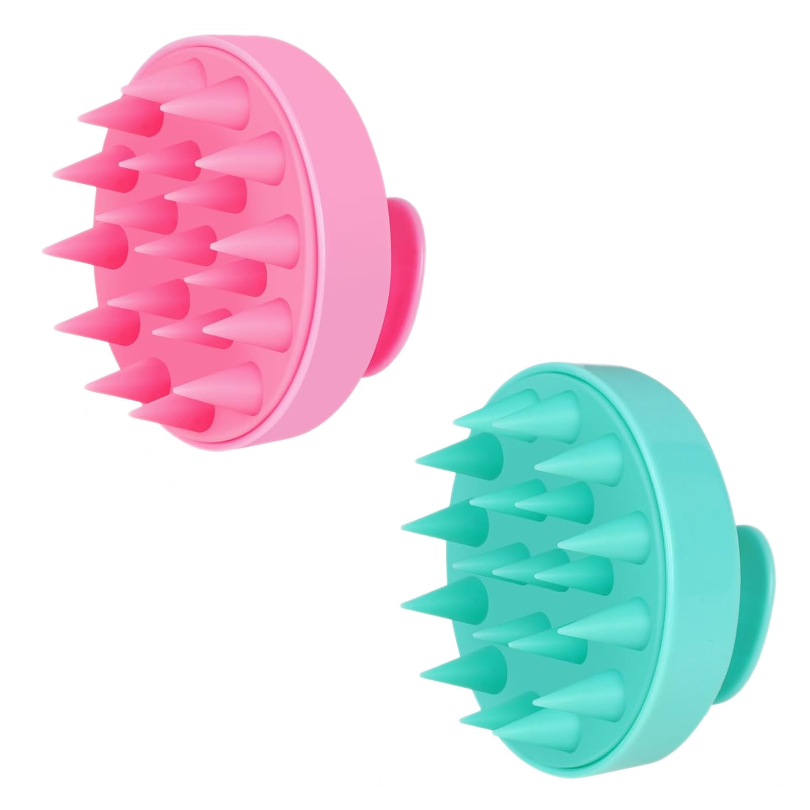 Set 2 perie de masaj pentru scalp, SINBINTA, Aparat profesional pentru ...