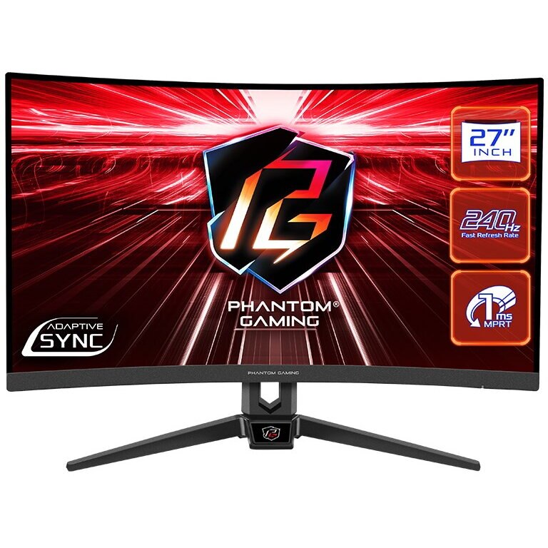 Monitor LED ASROCK 27", 240Hz, 1ms, 1920x1080 - eMAG.ro