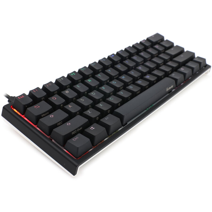 Геймърска клавиатура Ducky One 2 Pro Mini RGB LED Gateron Yellow - eMAG.bg
