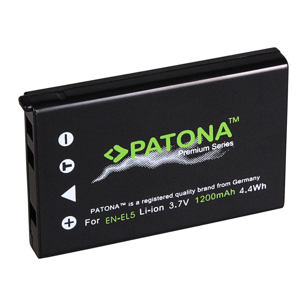 Acumulator tip Nikon EN-EL5 Patona Premium - eMAG.ro
