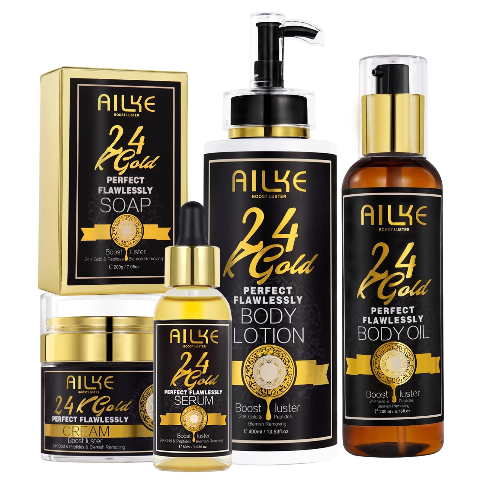 Set de ingrijire a pielii, efect de albire, ingrediente hidratante ...