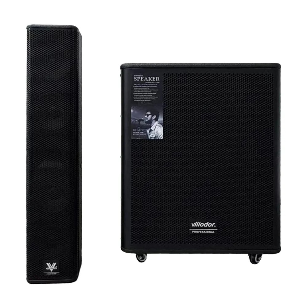 Sistem Audio Profesional Vlliodor – Boxe Active cu Subwoofer, 3800W ...