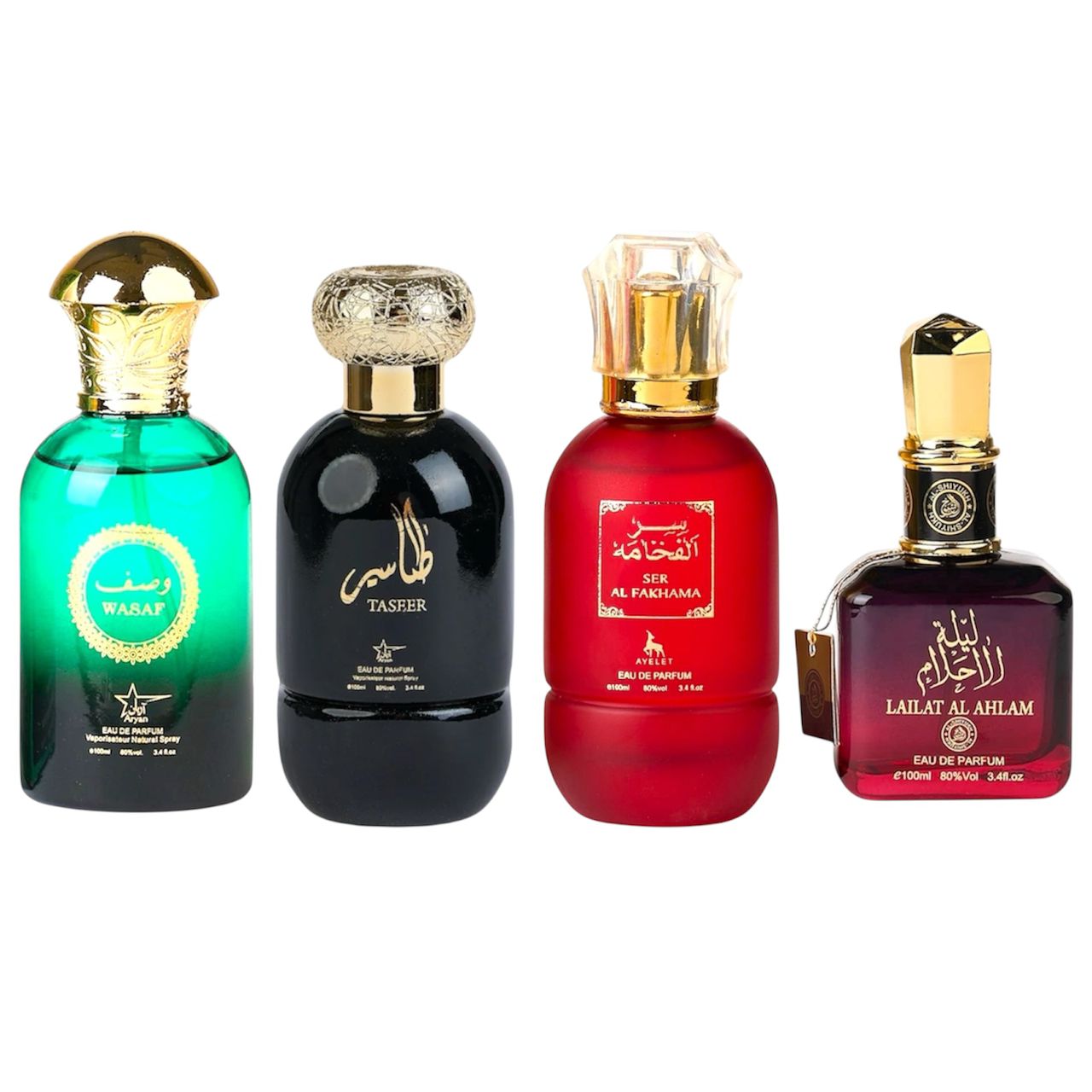 Eau de Parfum, Wasaf/ Taseer/ Ser Al Fakhama/ Lailat Al Ahlam, Férfi ...
