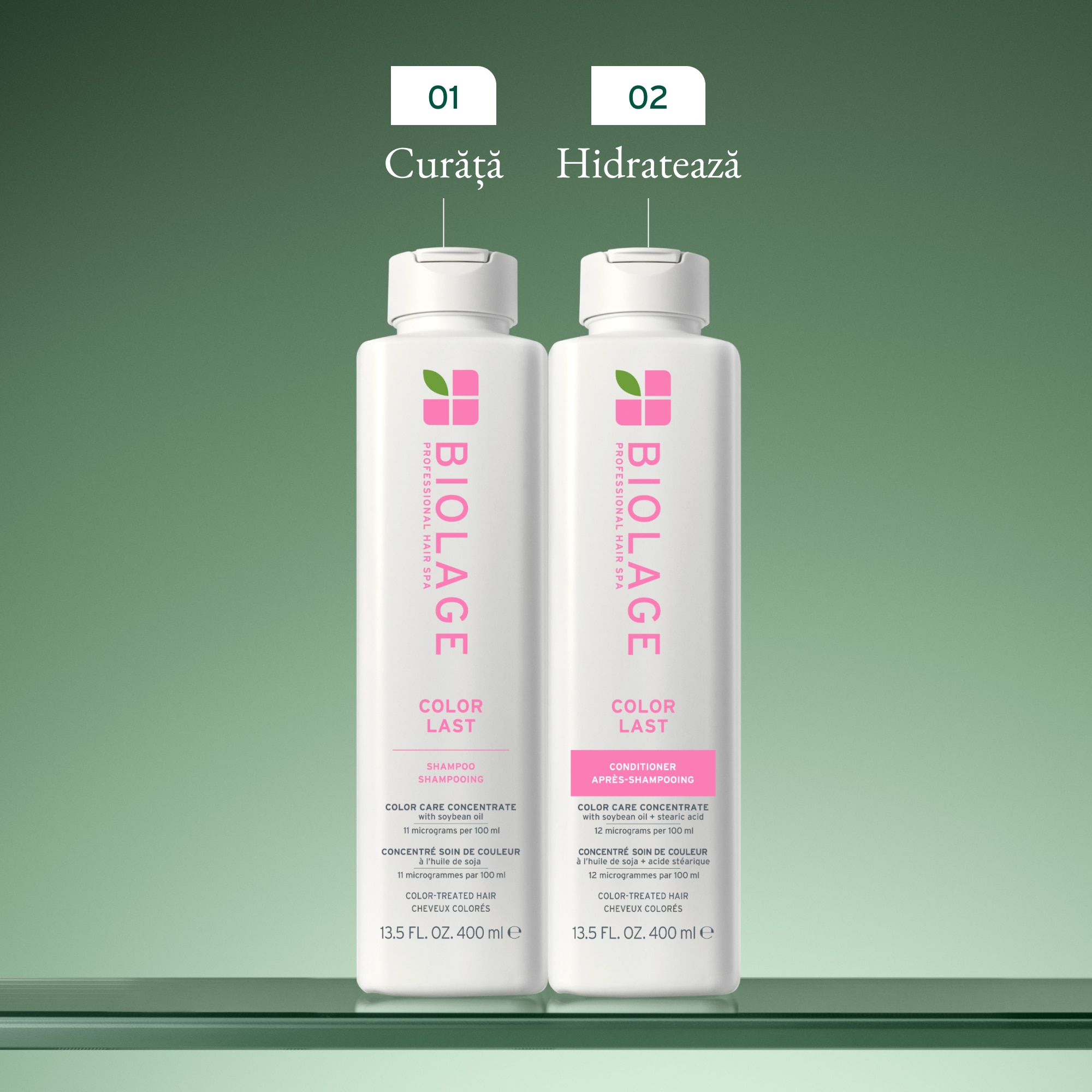 Sampon Biolage Color Last cu ulei de soia, pentru protejarea culorii ...