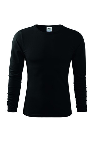 Bluze de barbati basic fit-t long sleeve negru XL - eMAG.ro