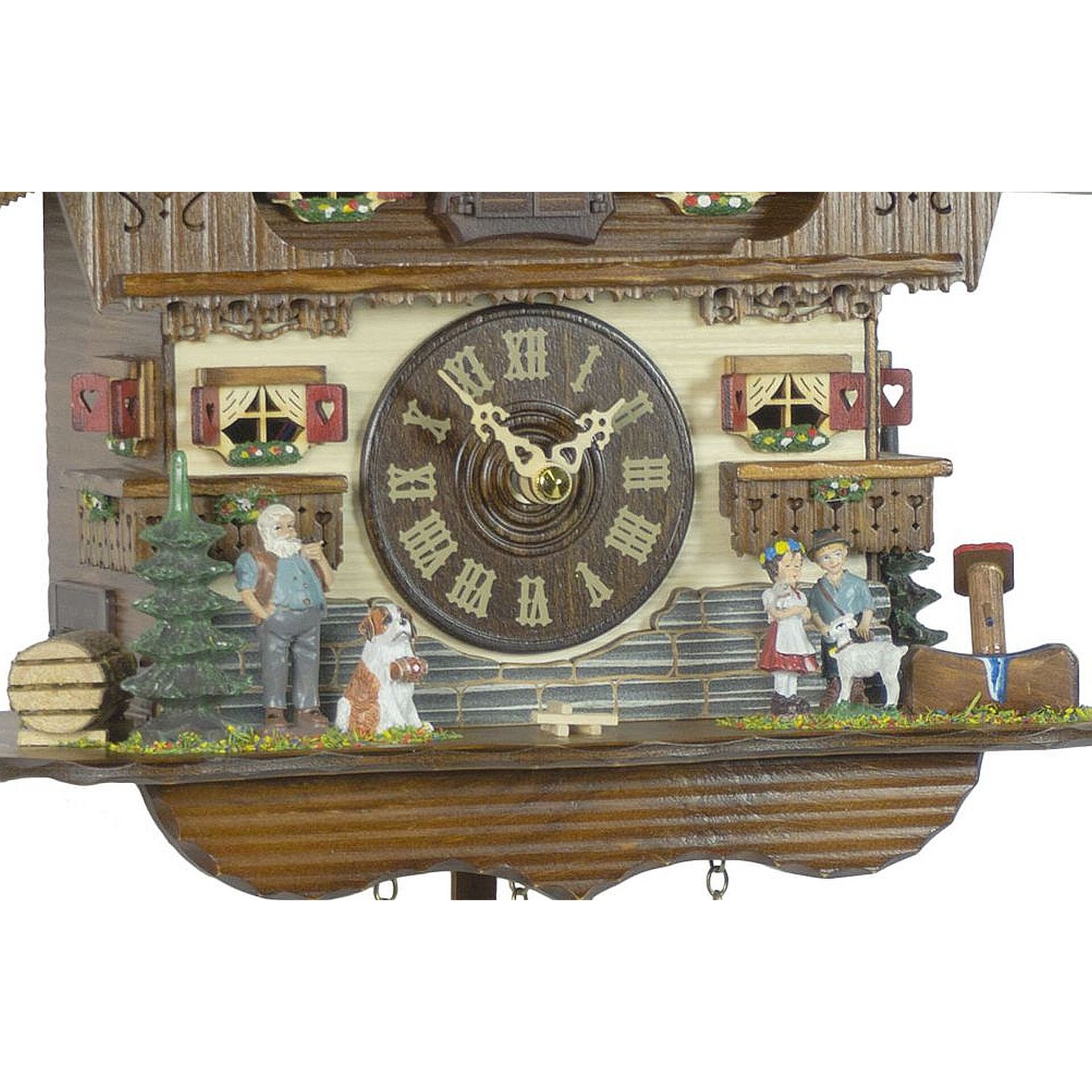 Ceas "Casuta Elvetiana din Padurea Neagra cu Heidi" - eMAG.ro