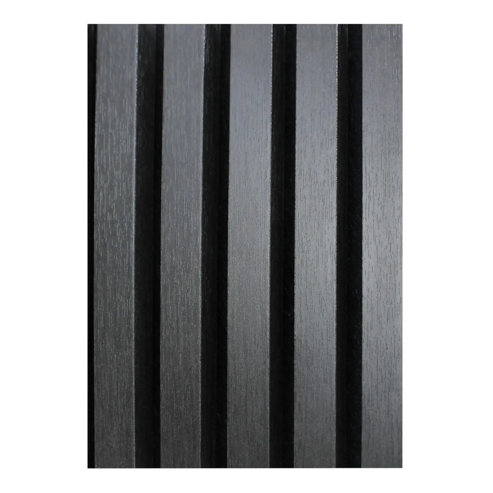 Set 2 Riflaje Decorative, tip panou acustic din fetru cu lamele din MDF ...