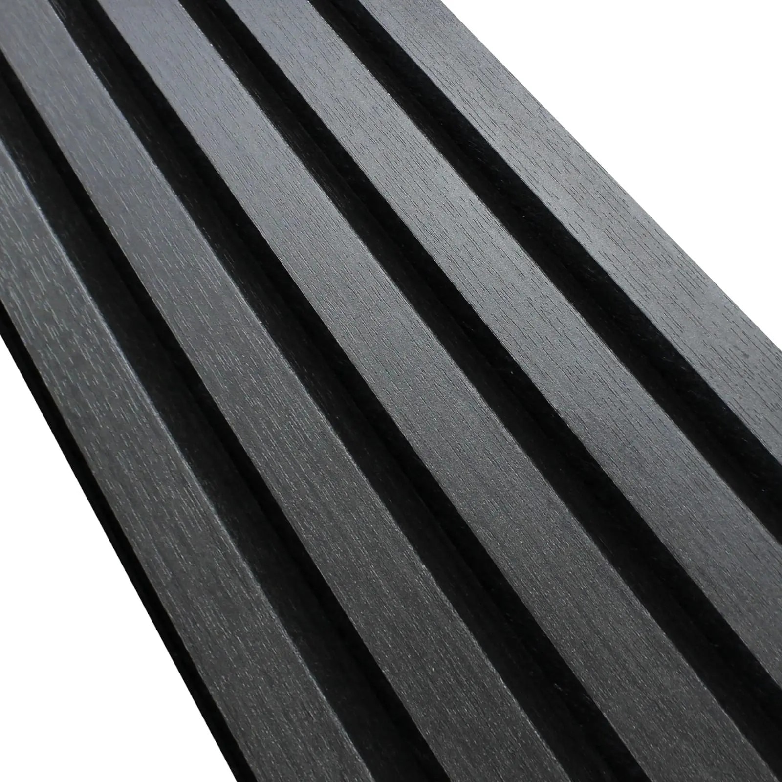 Set 2 Riflaje Decorative, tip panou acustic din fetru cu lamele din MDF ...