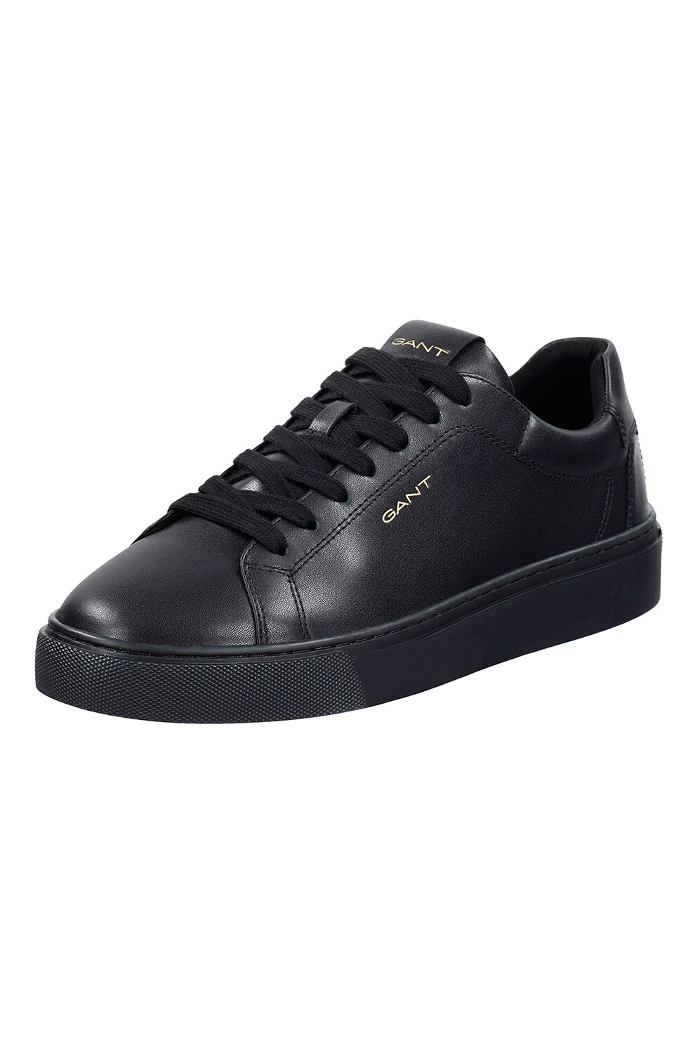 Gant, Pantofi sport din piele cu detaliu logo Mcjulien, Negru, 44 - eMAG.ro
