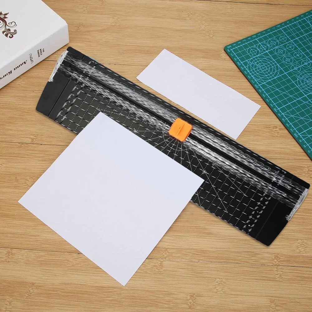 Ghilotina pentru taiat hartie A4, 36x9.5cm, latime taiere 31cm, grosime ...