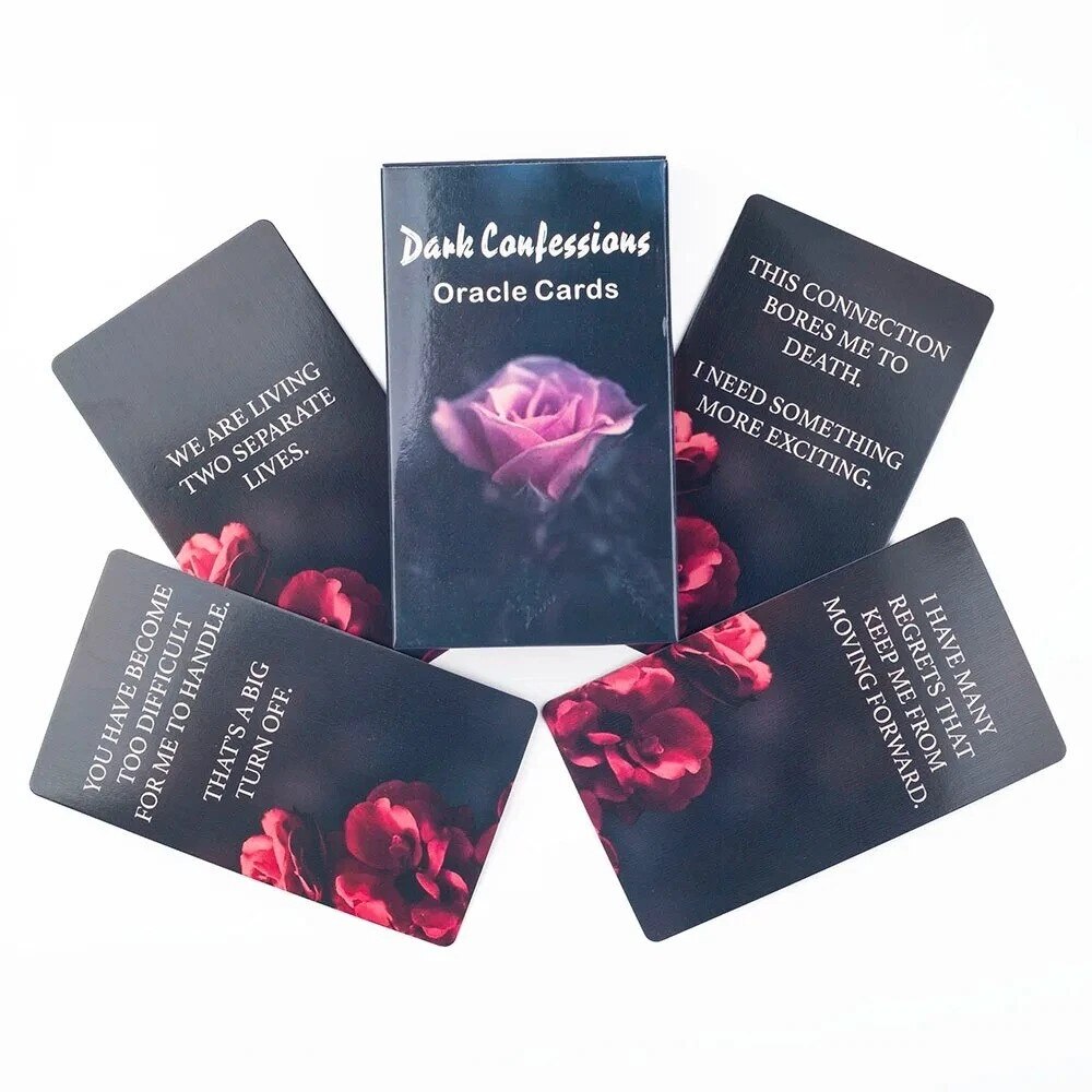 Pachet carti midi, Dark Confessions Oracle Cards, Miotlsy, 2025, 10.3 x ...