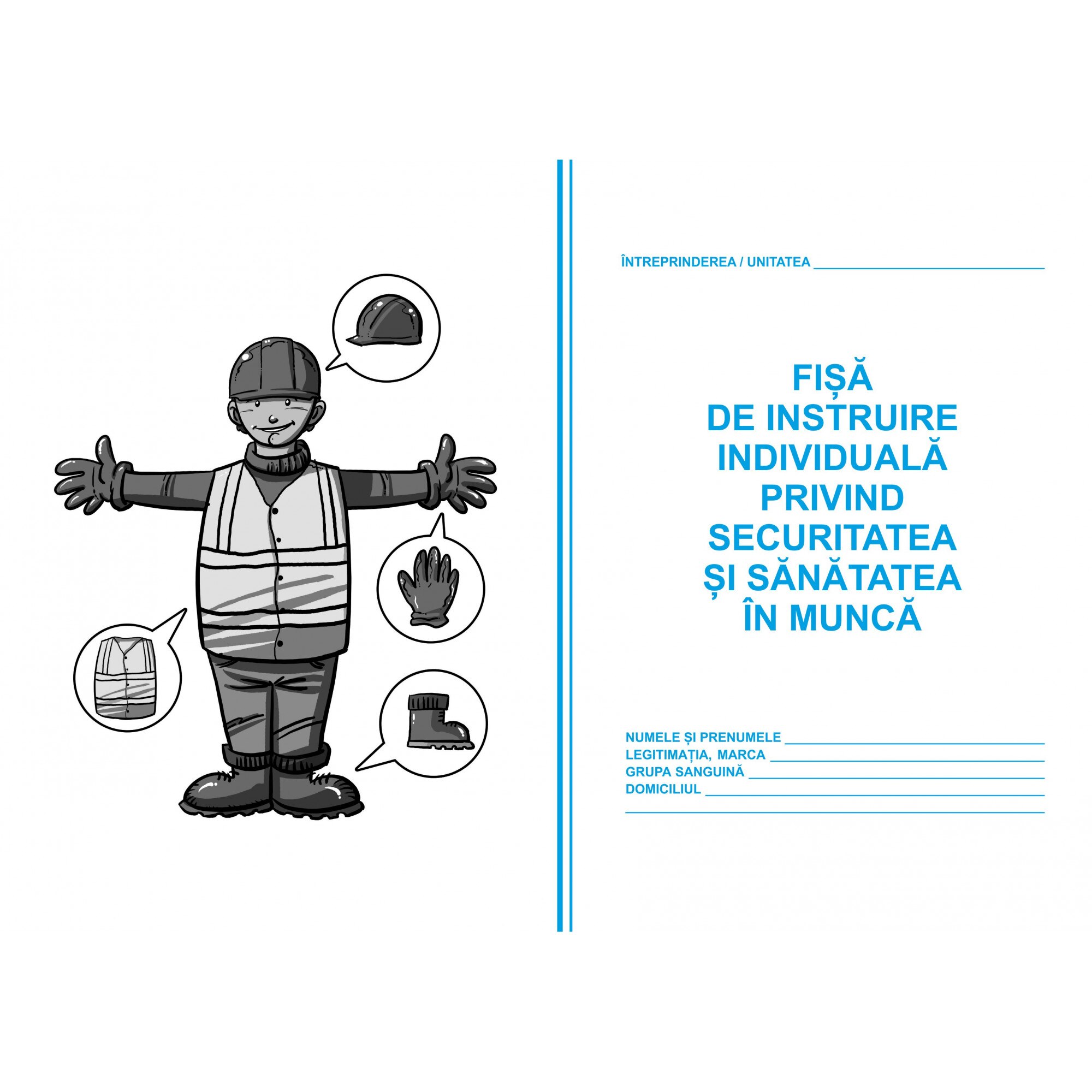 Set de 100 Fisa de instructaj SSM - eMAG.ro