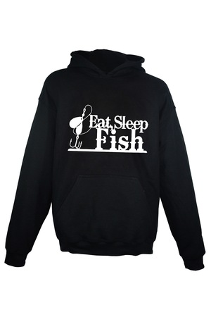 Hanorac Eat, Sleep, Fish - S - eMAG.ro