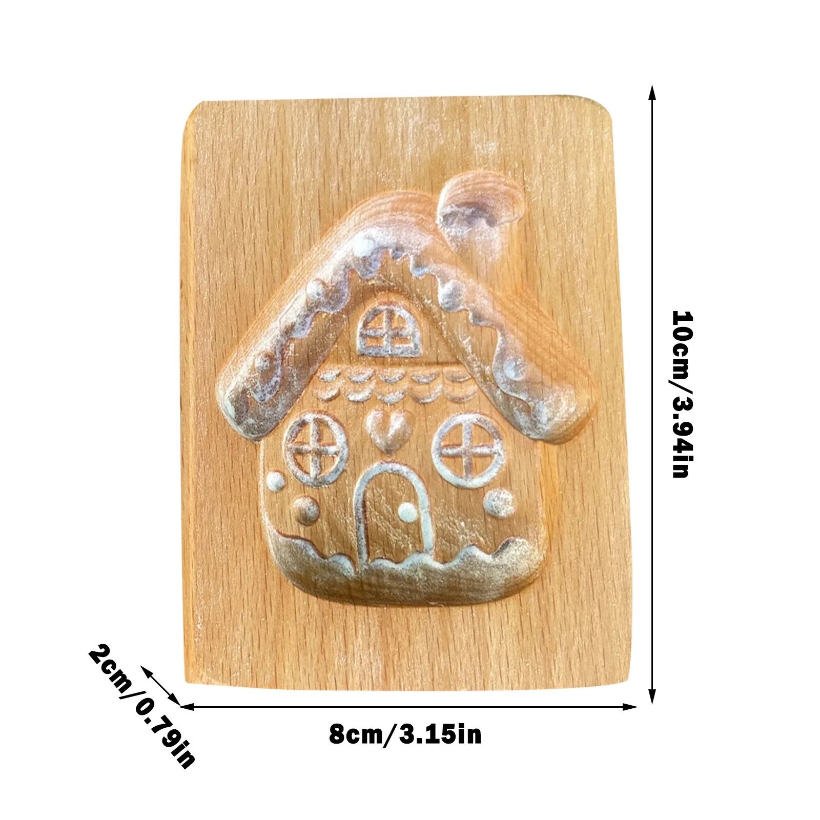 Set forme prajituri Craciun, 1PCS, casa, flori - eMAG.ro