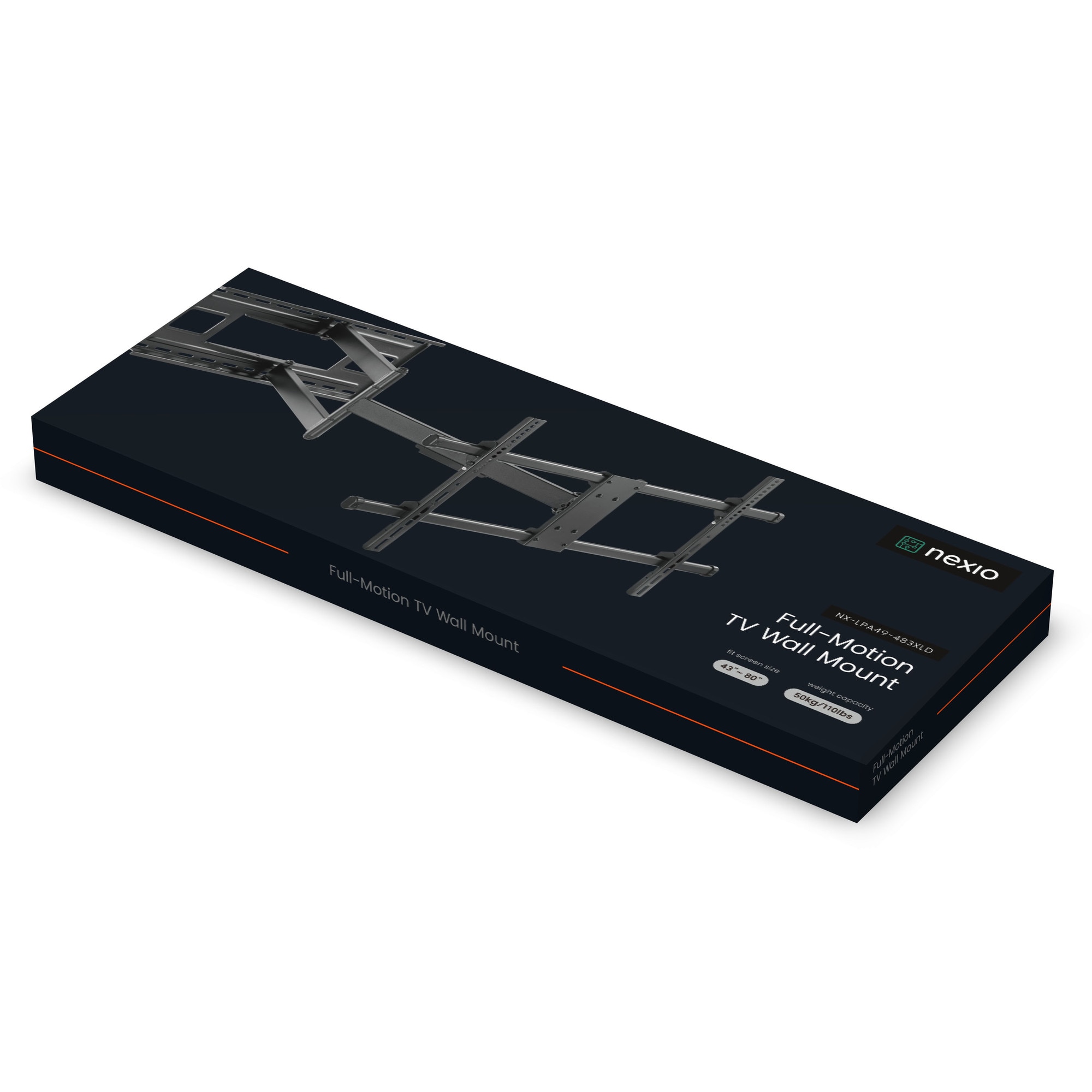 Suport TV perete, brat extralung (1015 mm), Heavy-Duty, full-motion, 43 ...
