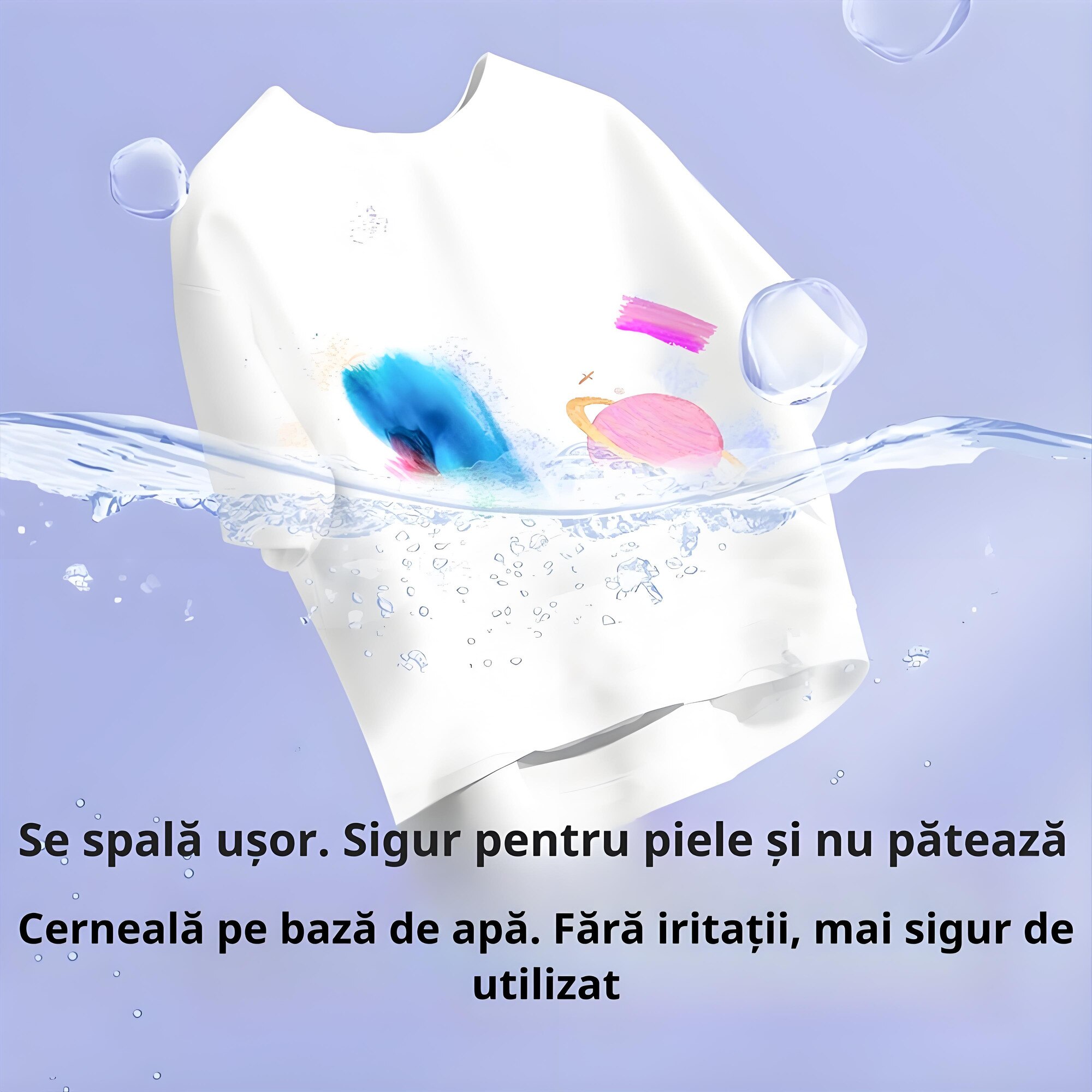 ENMY Set 36 Markere Acrilice cu Flux Direct de Cerneala, Varf Perie ...