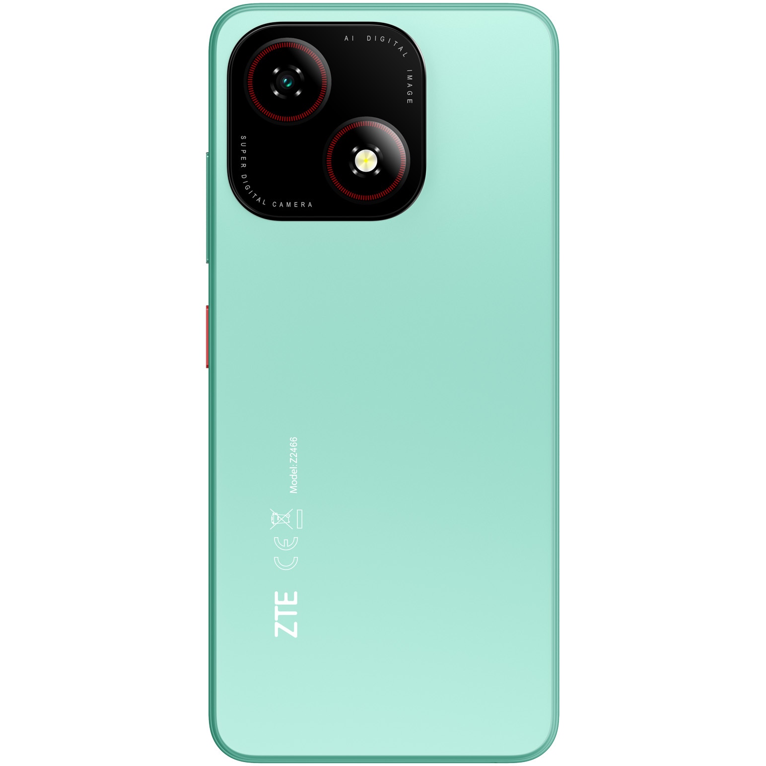 Telefon mobil ZTE Blade A35e, Dual SIM, 2GB, 64GB, 4G, Verde - eMAG.ro