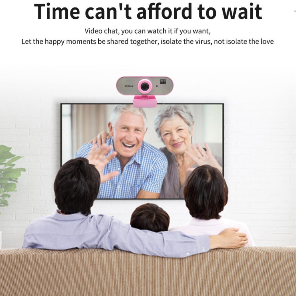 Camera web 2K pentru PC cu autofocus Full HD 2K compatibil cu camera ...