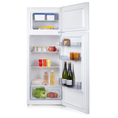 Frigider DOMO, capacitate 206 litri, H 143 cm, congelator 37 litri ...