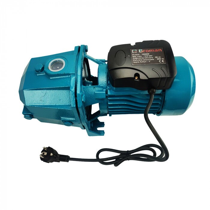 Pompa apa Broman Jet ejector DP-255, 2.2 kW, 3.8 bar, debit 60L/min ...