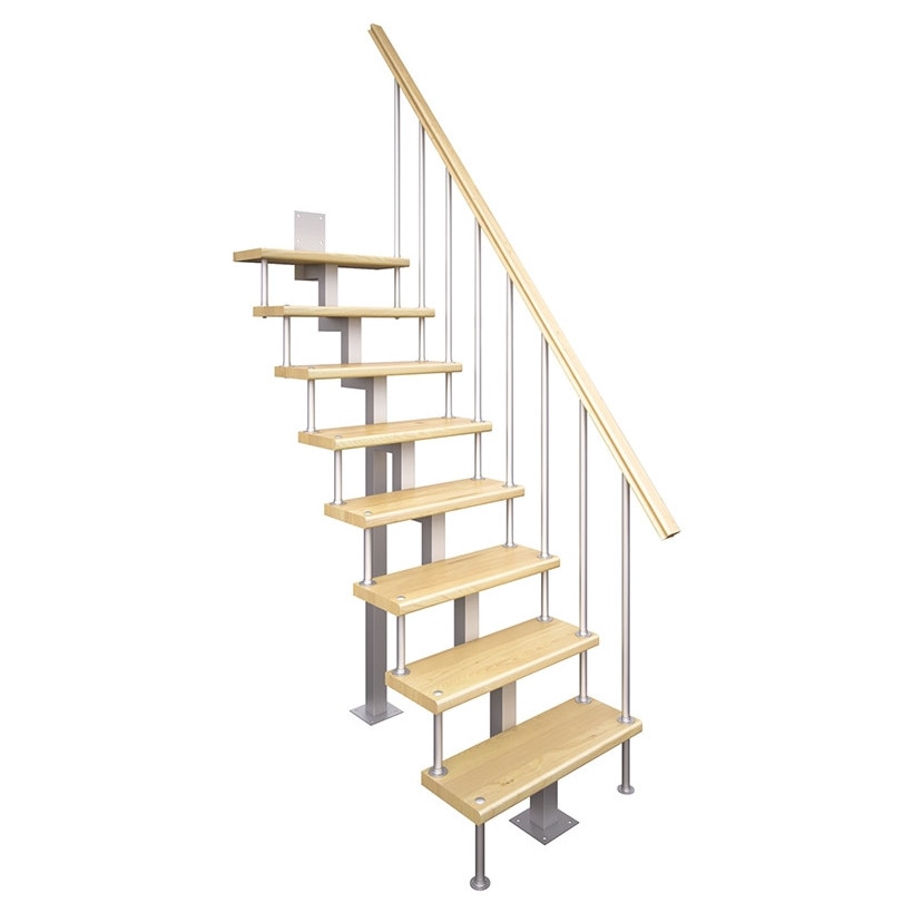 Scara modulara, compacta 1, pentru o casa mica, 2475 – 2700, dreapta ...
