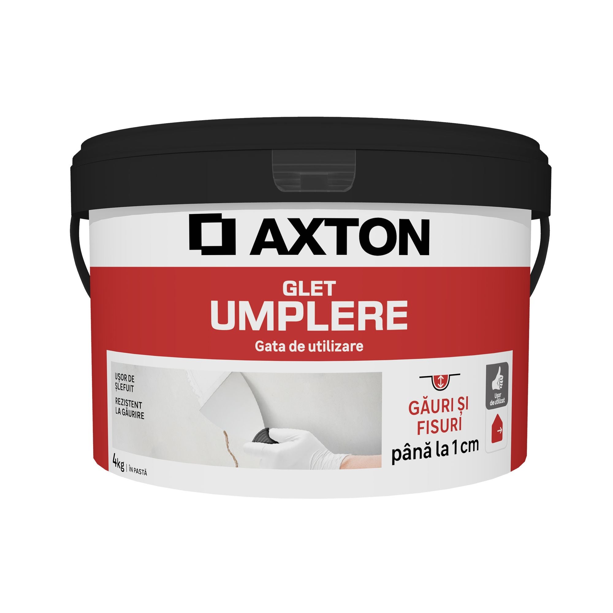 Glet pasta gata preparat alb 1 kg interior pentru umplere denivelari si ...
