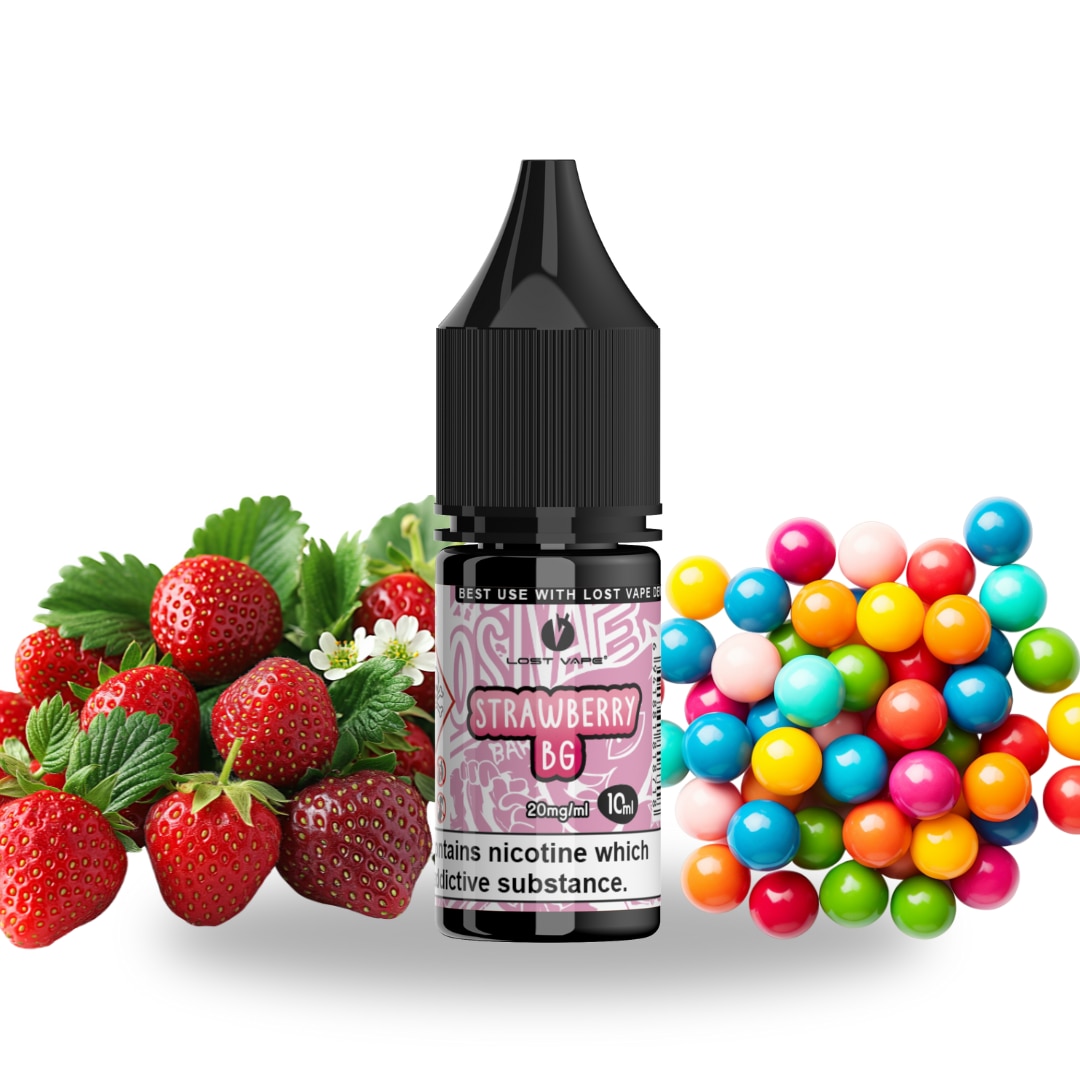 Lichid Tigara Electronica Lost Vape 20mg nicotina 10ml - Strawberry Bubblegum - eMAG.ro