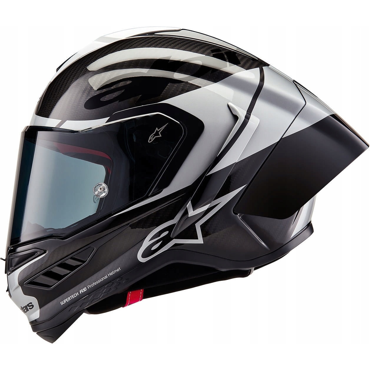 Casca moto Alpinestars Supertech R10, roz, XL, set cu viziera inchisa ...