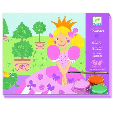 Atelier de pictat printese - Djeco - eMAG.ro