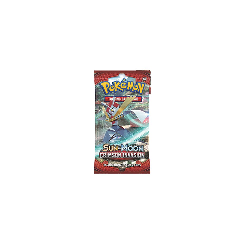 Pokemon Trading Card Game: Sun & Moon Crimson Invasion - Booster Pack ...