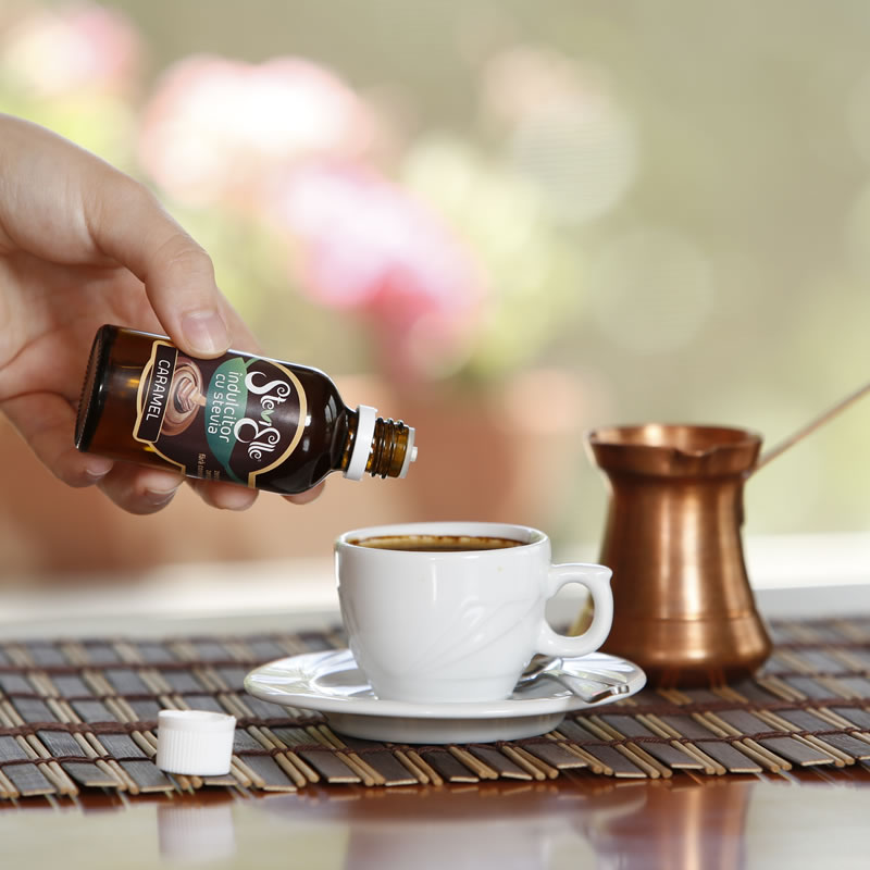 Indulcitor cu Stevia si aroma de Caramel 50ml - eMAG.ro