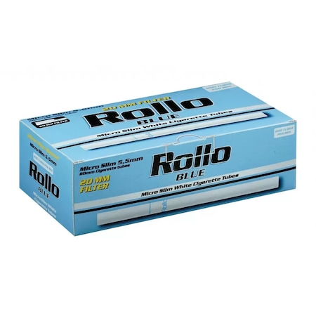 Tuburi Tigari Rollo Blue Micro Slim 200 bucati - eMAG.ro