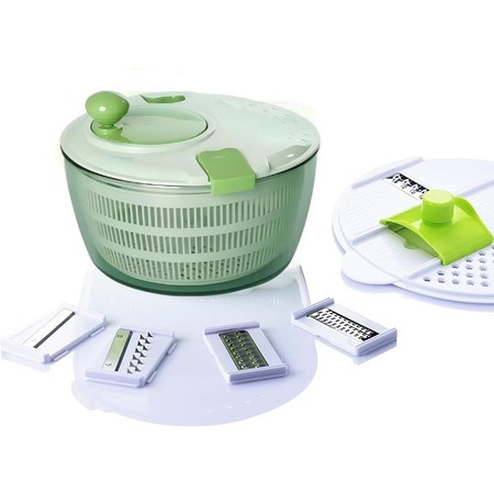 Deshidratator de salata de legume, Excitat ®, Rotati si uscati salata ...