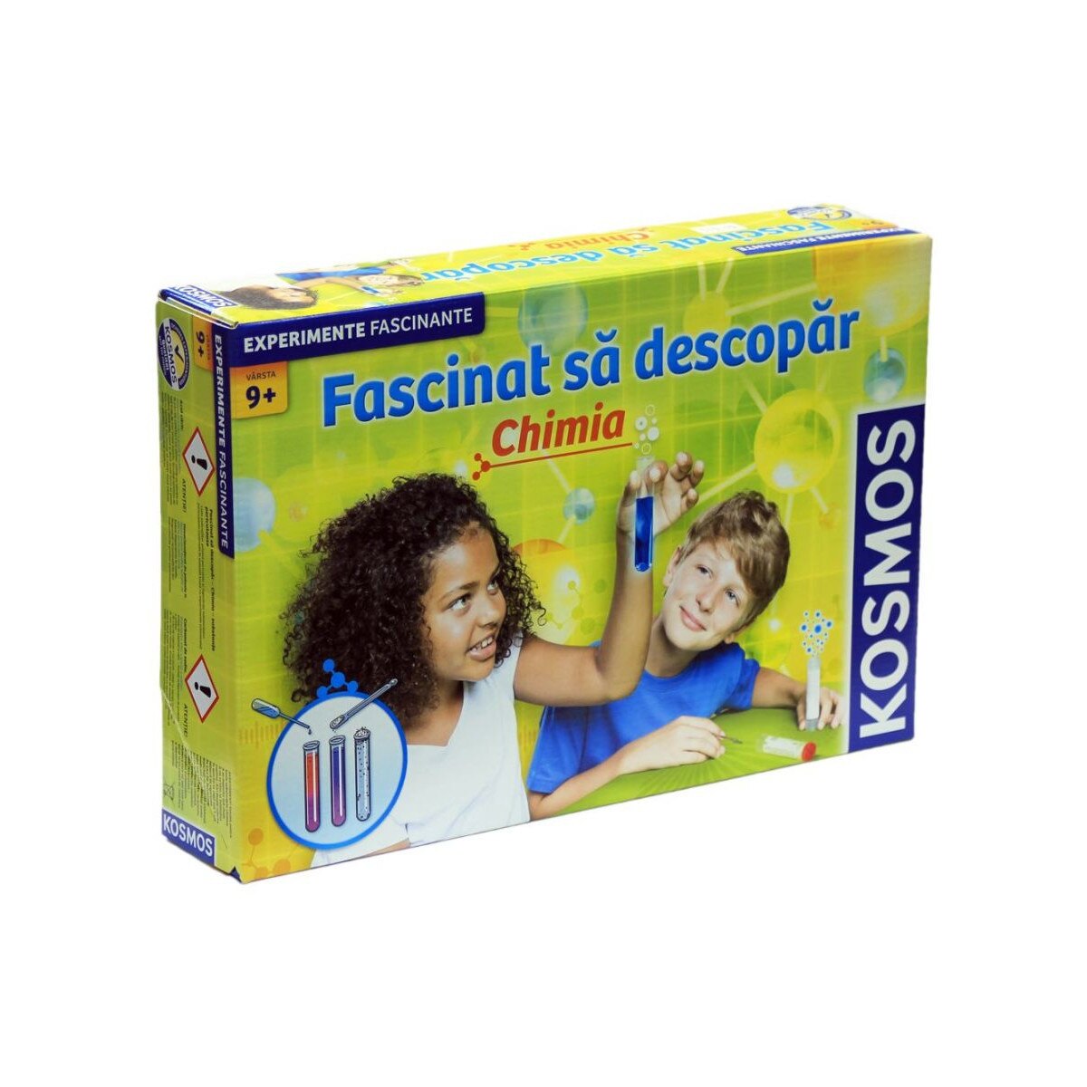 Joc educativ cu experimente pentru copii -Fascinat sa descopar CHIMIA ...