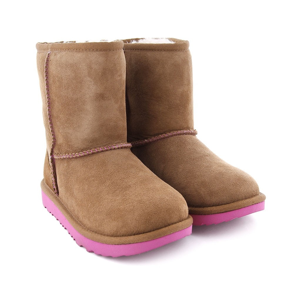 Cizme imblanite, UGG, Clasic II Chestnut, Maro, 34 - eMAG.ro