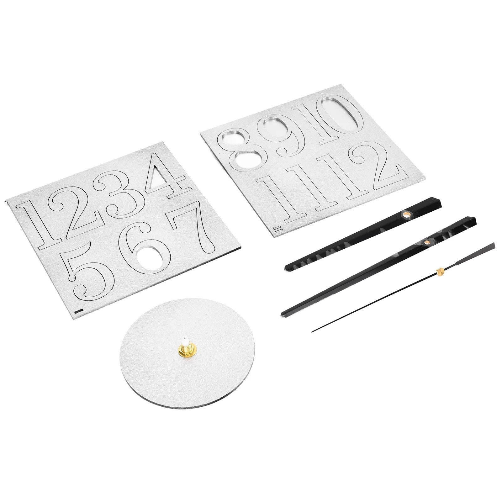 Ceas decorativ, design fara rama, 10cm, set complet - eMAG.ro