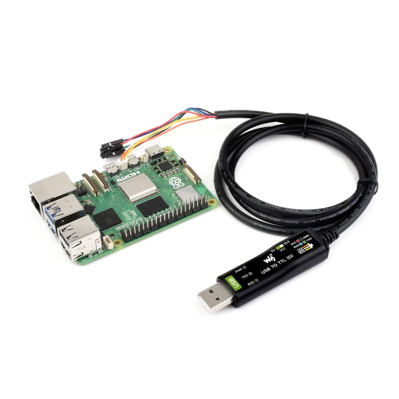 Waveshare FT232 USB TTL конвертор, за Raspberry Pi 5, индустриален - eMAG.bg