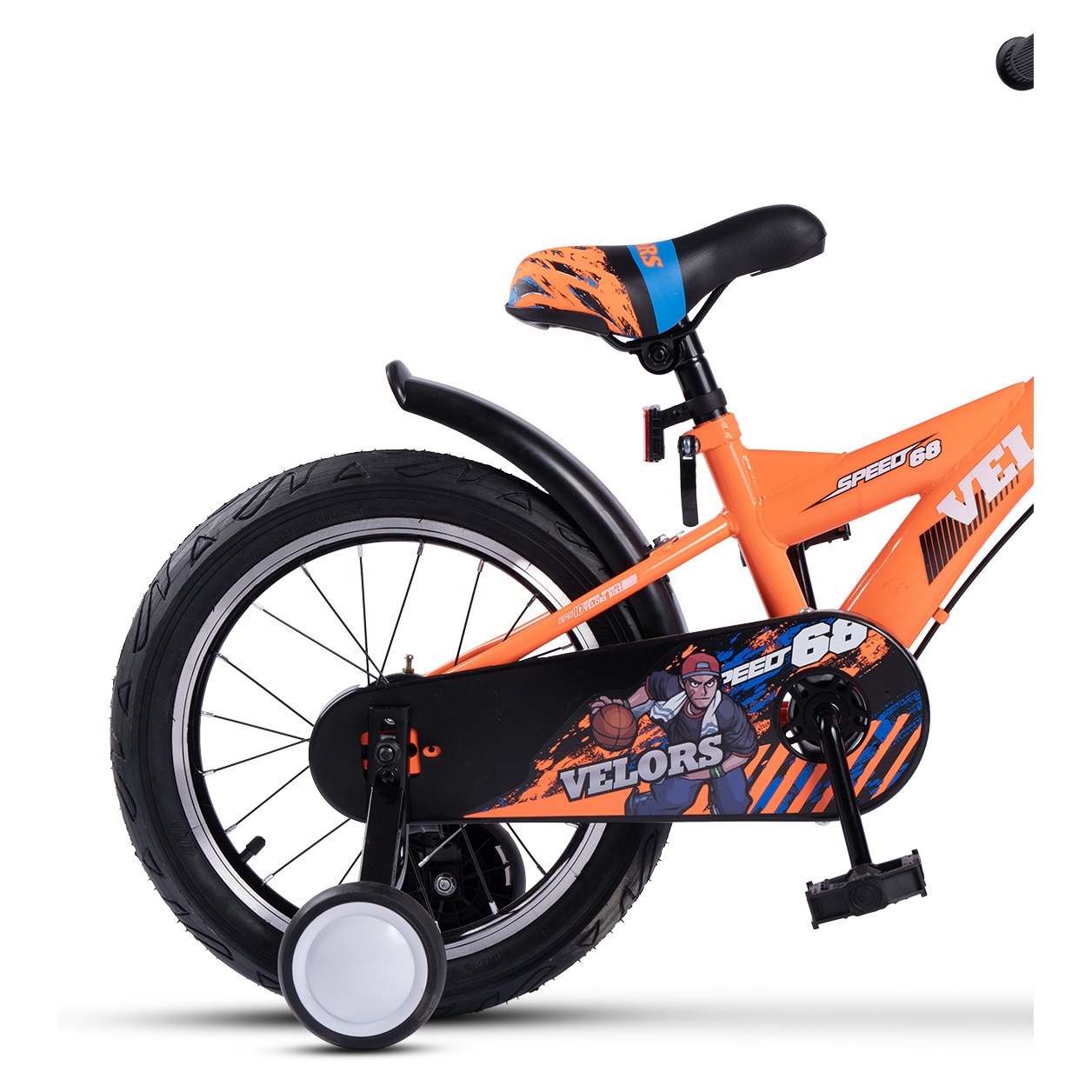 Детски велосипед 4-6 години Kids BMX Speed V1601, 16" колела, предни и задни V-Brake спирачки ...