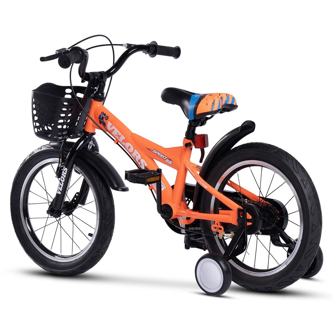 Детски велосипед 4-6 години Kids BMX Speed V1601, 16" колела, предни и задни V-Brake спирачки ...