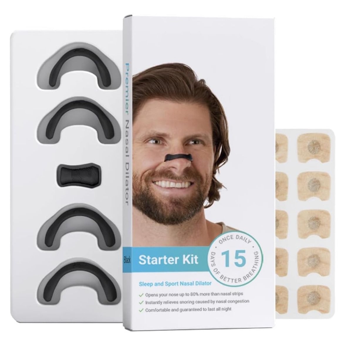 Kit Dilatator nazal magnetic, sporeste cantitatea de oxigen inhalata ...