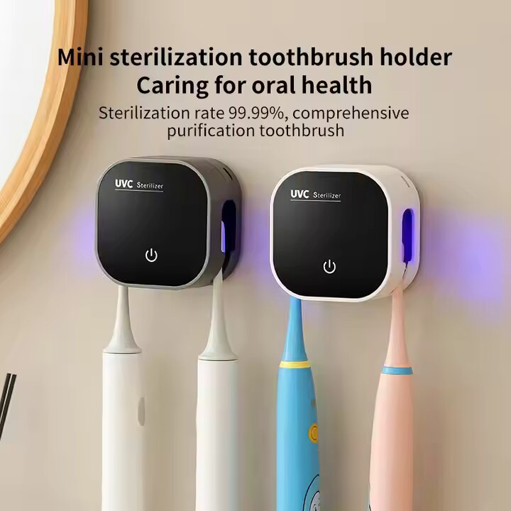 Sterilizator UV Portabil Smart TREA® pentru Periute de Dinti, Uscare cu ...