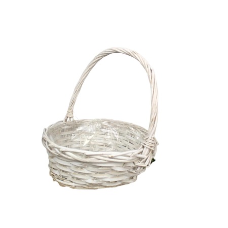 Cos din ratan cu folie 7&7, asimetric, 30x27x13cm - eMAG.ro